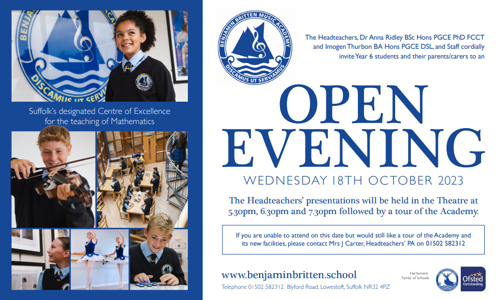 Benjamin Britten Academy of Music & Mathematics